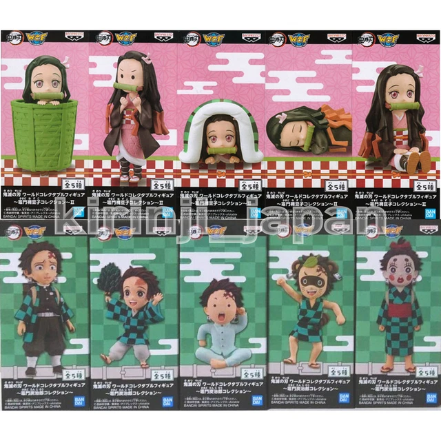 DEMON SLAYER NEZUKO vol.2 Tanjiro Kamado World Collectable Figure Set ...