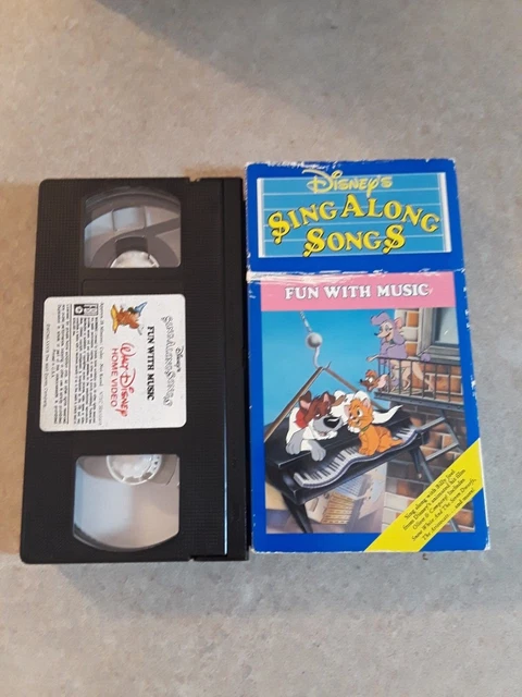 DISNEY'S SING ALONG Songs: Fun With Music Vhs $20.45 - PicClick CA