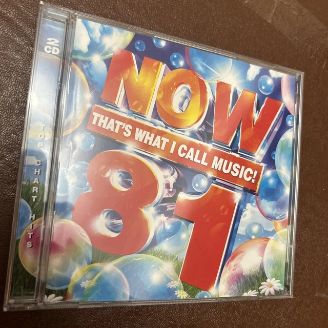 NOW THAT’S WHAT I Call Music 81 (2 CD’s ) vgc £1.00 - PicClick UK