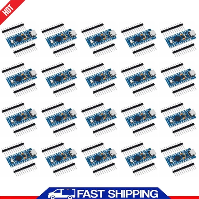 SCHEDA MICROMODULO PRO ATmega32U4 5V/16MHz per Arduino IDE V1.0.1 (tipo ...