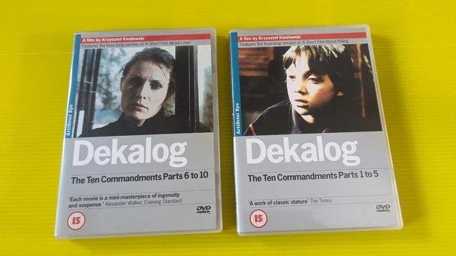 KRZYSZTOF KIESLOWSKI. DEKALOG The Ten Commandments Parts 1 To 10 DVD 2 Discs EUR 11,70 - PicClick IT