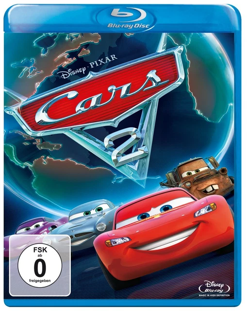 DISNEY PIXAR CARS 2 Blu-ray Abenteuer Komödie Kinderfilm EUR 2,95 ...