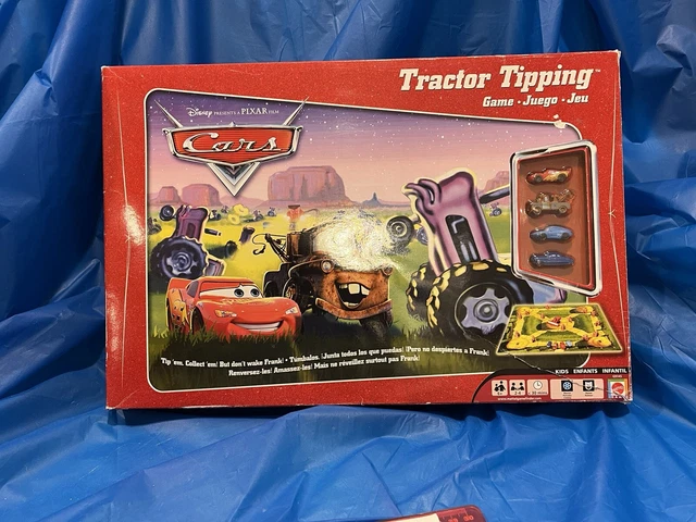 MATTEL, DISNEY PIXAR Cars Tractor Tipping Board Game - Complete For ...