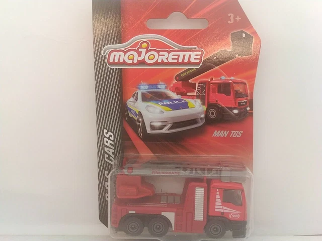 MAN TGS POMPIERI Sos Majorette Truck Metal Scala A Camion In Scala ...