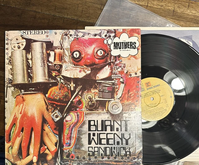 MOTHERS OF INVENTION/FRANK ZAPPA LP Burnt Weeny Sandwich Reprise RS6370 ...