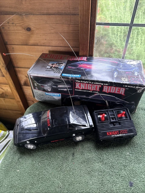 1982 VINTAGE MATSUSHIRO Knight Rider Kitt RC Car Radio-Tron Spares ...