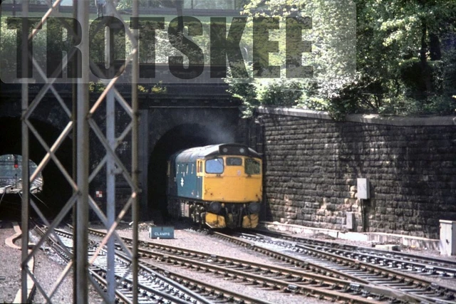 35MM SLIDE BR British Railways Diesel Loco Class 37 37021 Waverley 1983 ...