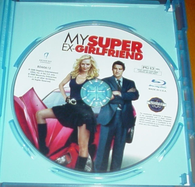 MY SUPER EX-GIRLFRIEND (2006)-OOP Anchor Bay / Starz Blu-ray Uma Thurman Comedy $48.00 - PicClick CA