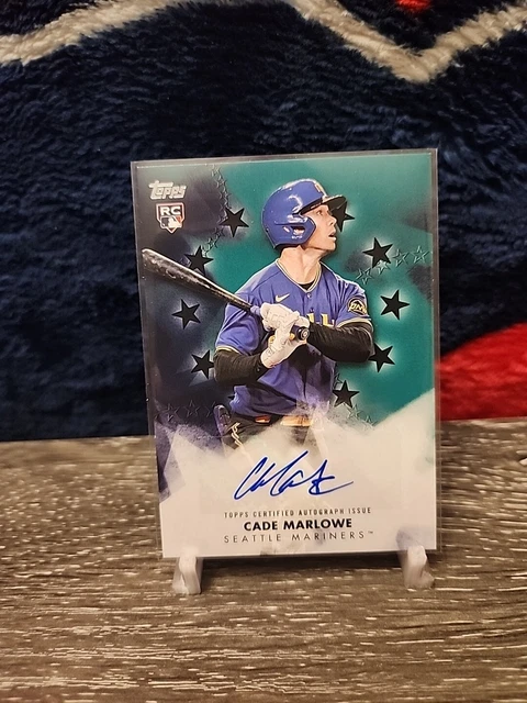 AUTOGRAPHES CADE MARLOWE 2024 Topps Baseball Stars Series 2 #BSA-CMA RC ...