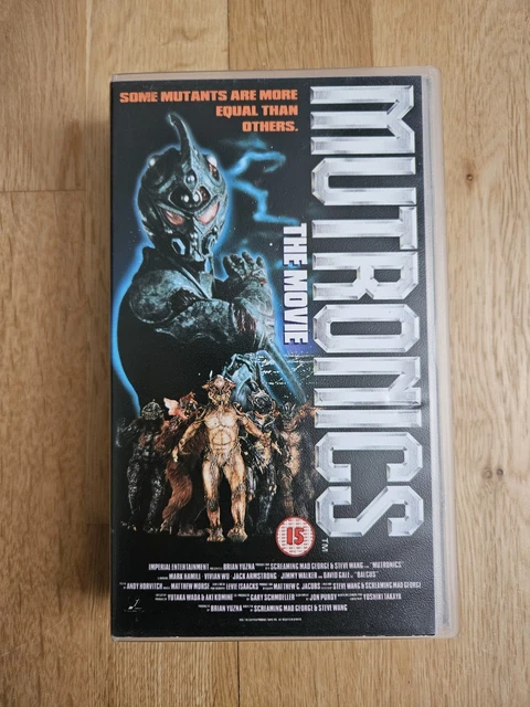 GUYVER - MUTRONICS The Movie VHS Cassette Tape RARE / UK PAL / V. Good ...