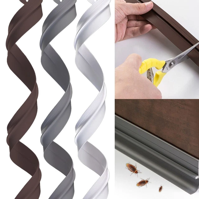 INSTALLATION RAPIDE ET facile bande d'étanchéité inférieure de porte ...