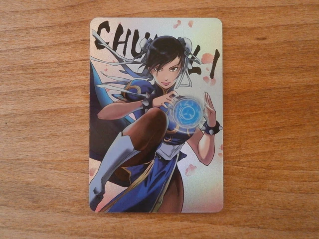 CARTE PRISM FLASH - CHUN-LI - STREET FIGHTER - Fan Custom Card EUR 6,90 ...