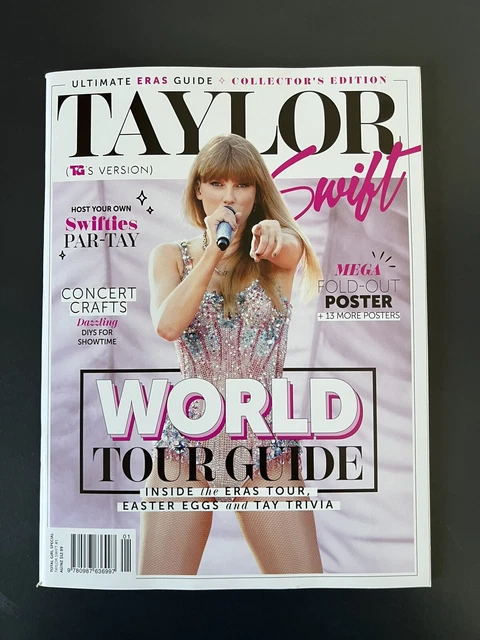 TAYLOR SWIFT MAGAZINE World Tour Guide with Posters Oct/Nov 2023 ...