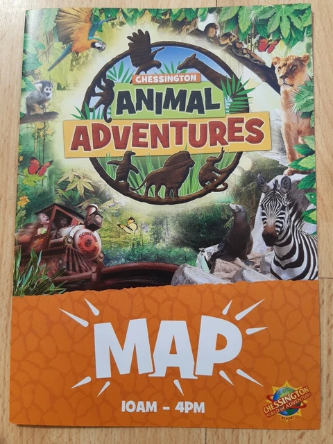 CHESSINGTON WORLD OF Adventures Map Bundle, Theme Park Guide EUR 29,18 ...