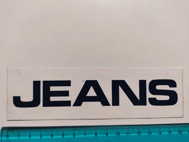 ADESIVO QUARRY JEANS STICKER AUTOCOLLANT AUFKLEBER 80s ORIGINAL EUR 8 ...