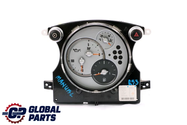 BMW MINI COOPER One R50 R52 R53 Instrument Cluster Chrono Package ...