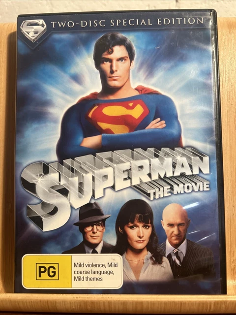 SUPERMAN THE MOVIE DVD 2 Disc Special Edition Christopher Reeve Region ...