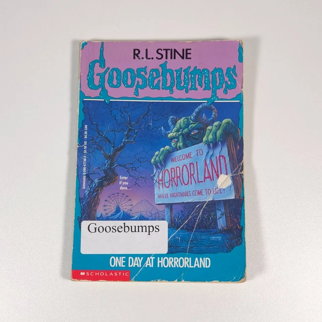 GOOSEBUMPS #16 ONE Day at Horrorland by R.L. Stine Scholastic Paperback ...