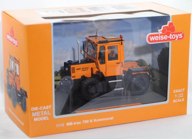 WEISE-TOYS 1110 MERCEDES-BENZ MB trac 700 K Kommunal, 1:32 EUR 126,00 ...