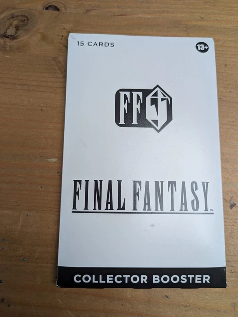 MAGIC THE GATHERING - Final Fantasy Collector Booster Pack - 15 Cards ...