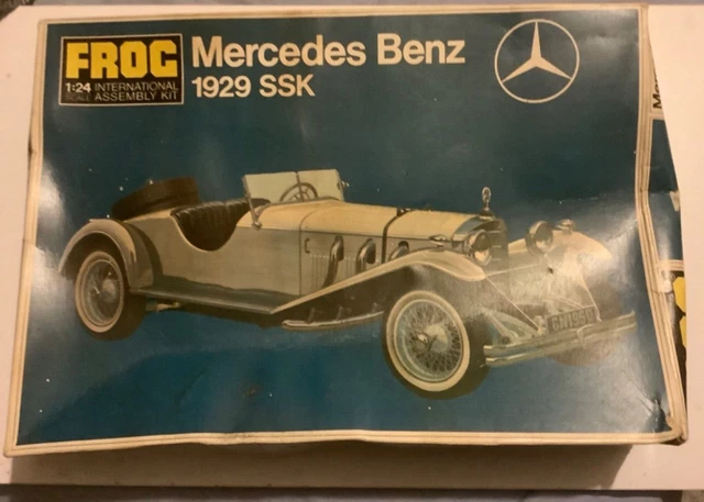 RARE FROG MERCEDES Benz 1929 Ssk 1/24 Scale Model £29.99 - PicClick UK