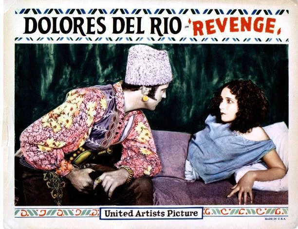 REVENGE LOBBY CARD Leroy Mason Dolores Del Rio 1928 Old Movie Photo $8. ...