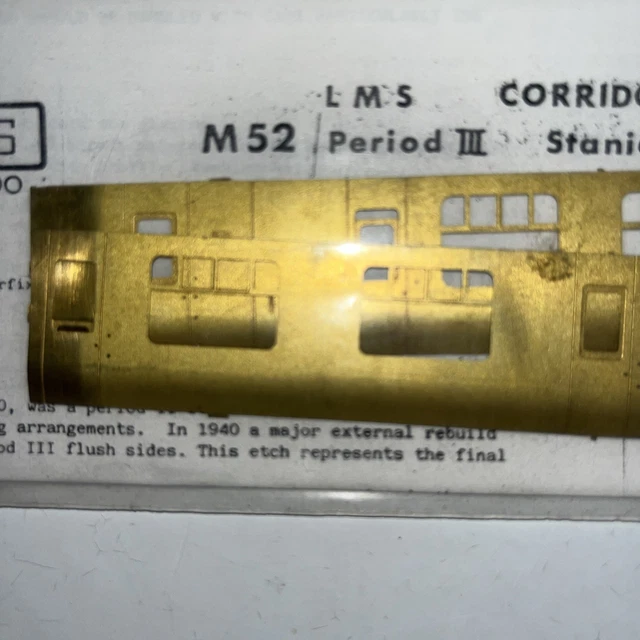 COMET PERIOD 3 Stanier LMS corridor Composite Brake BCK Dia 1720A New ...