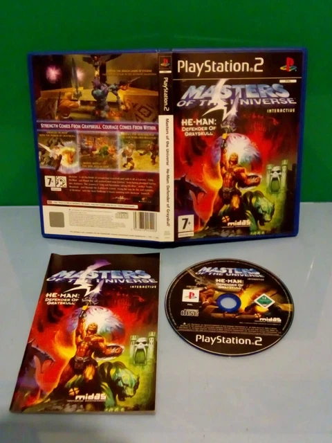 MASTERS OF THE Universe He-Man Defender Of GraySkull PS2 Complete With ...