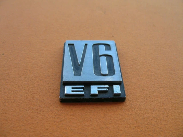 INSIGNE LOGO FORD V6 Efi Emblème Signe Symbole Oem D'occasion A18093 ...