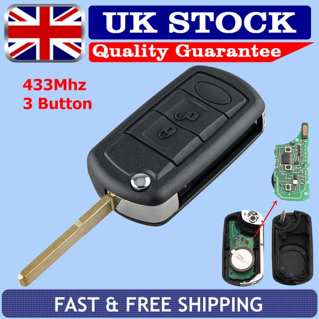 FOR LAND ROVER Discovery 3 Range Rover Sport 433Mhz Remote Flip Key Fob ...