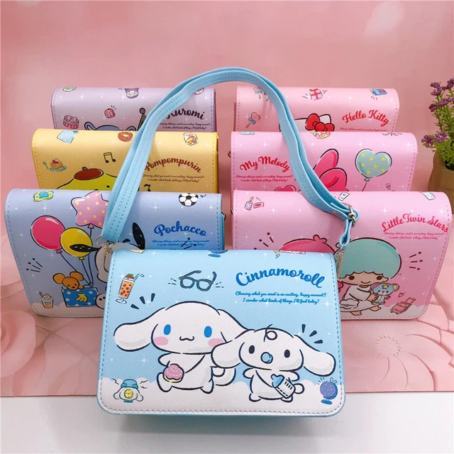 Kawaii Sanrio Hello Kitty Cinnamoroll My Melody Kuromi Pochacco Purse