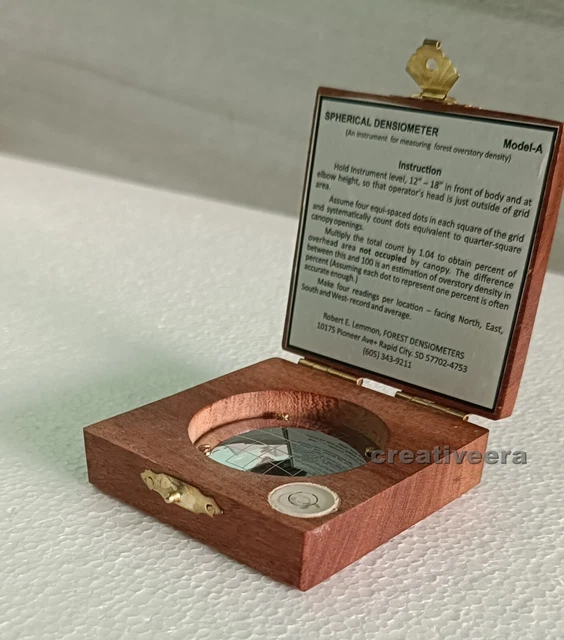 VINTAGE SCIENTFIC INSTRUMENT New Designer Crown Densiometer Convex ...