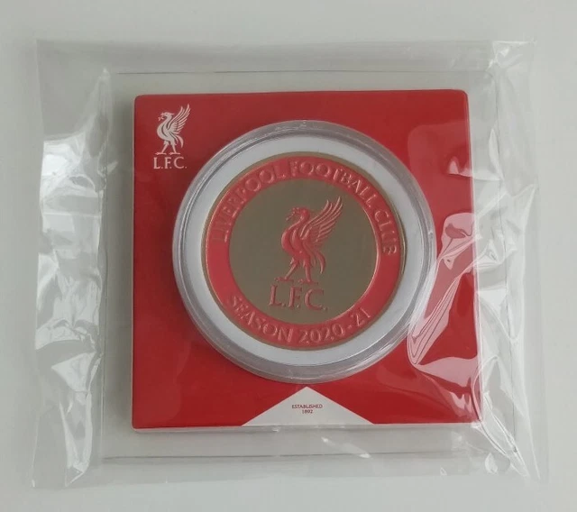 OFFICIAL LIVERPOOL FC Season Coin 2020-21 £5.99 - PicClick UK