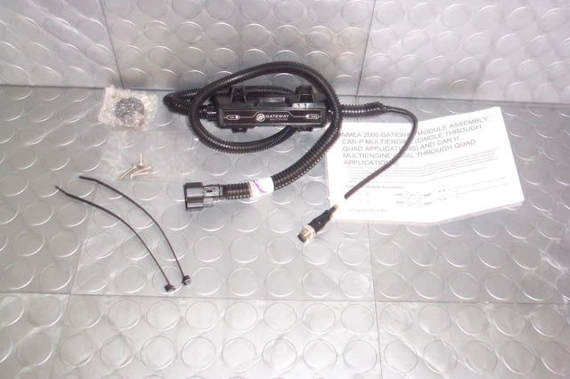 MERCURY MARINE QUICKSILVER NMEA2000 Engine Gateway Module 8m0165589 SS ...