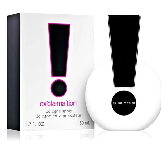 COTY EXCLAMATION 50ML COLOGNE SPRAY BOXED FRAGRANCE FOR WOMEN EDC gift ...