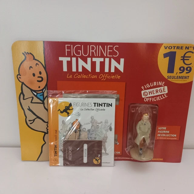 FIGURINE TINTIN - La Collection Officielle - Tintin En French Coat - N ...