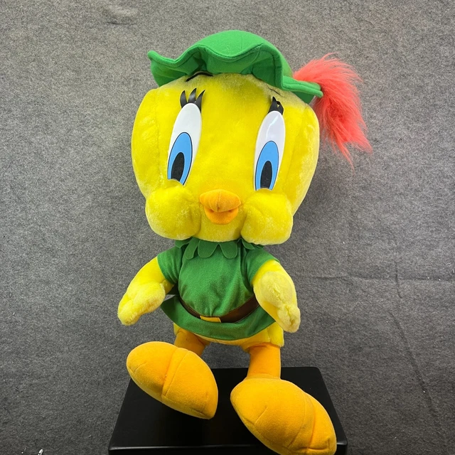VINTAGE TWEETY PIE Robin Hood Plush Looney Tunes Warner Bros Soft Toy ...