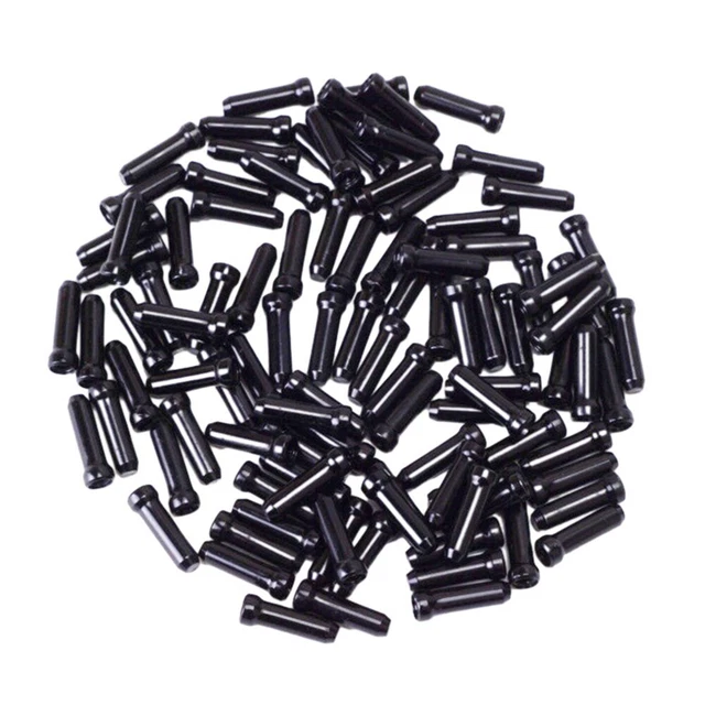 LIGHTWEIGHT ALUMINUM CABLE End Cap Crimp Ferrule Tip for Road Bikes ...