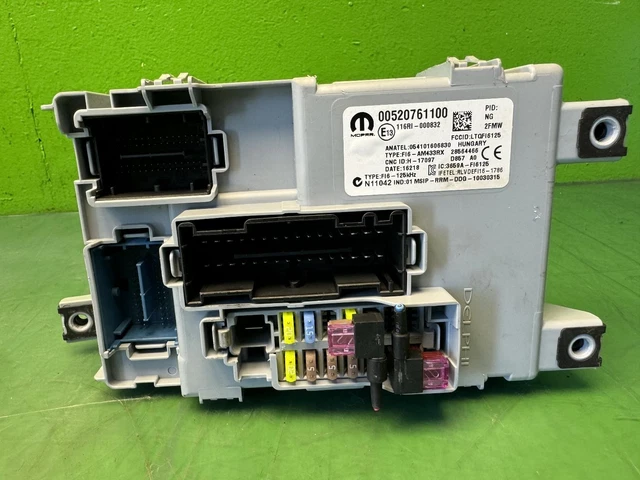 FIAT DOBLO MK2 Body control Module BCM 520761100 , 52094660 2018 £245. ...