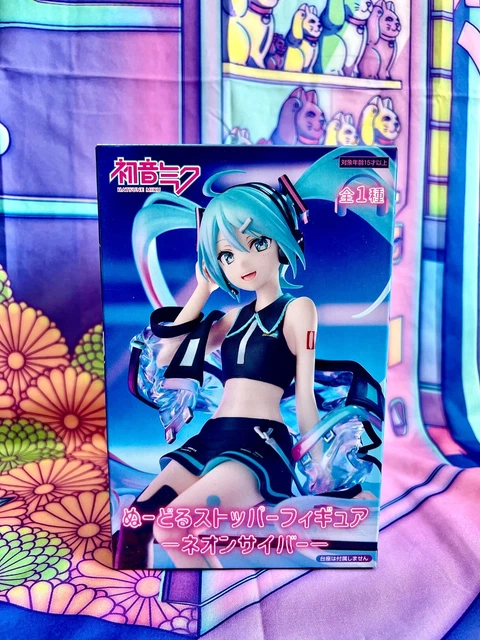 FIGURINE FIGURE HATSUNE Miku - Noodle Stopper - Neon Cyber - FuRyu ...