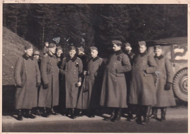 FOTO - 1.WACH-KOMP. FHQ auf der Fahrt nach Rodert Autobahn - 2.WK EUR 5 ...