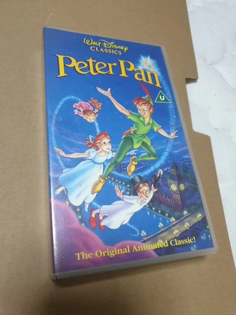 PETER PAN (1953) VHS £2.00 - PicClick UK