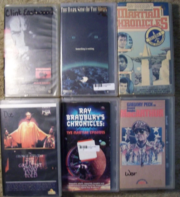 BLOCKBUSTER-VIDEO VAULT VHS Clamshell Case With 6 VHS Tapes £6.57 ...