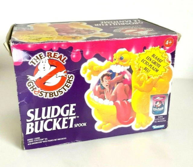 THE REAL GHOSTBUSTERS Vintage Boxed Figure Sludge Bucket (Gooper Ghost ...