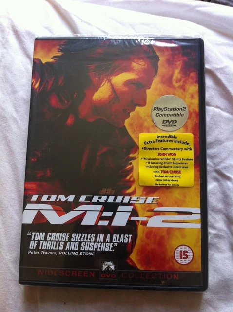 MISSION IMPOSSIBLE 2 - 2000 Tom Cruise/John Woo (New/sealed region 2 ...
