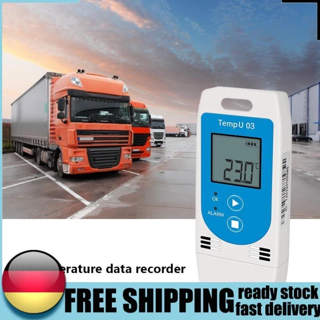 TEMPU USB TEMPERATURE Humidity Data Logger Reusable RH Data Humiture ...