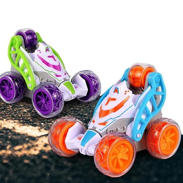 REMOTE CONTROL CAR 360° Rotating 2.4GHz Fast Stunt RC Car Toys for Kids ...
