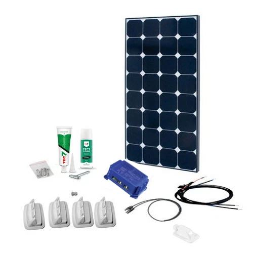 SPR CAMPER KIT Solar Peak MPPT 120W 12V, with Schaudt MPP LMR 1218 ...