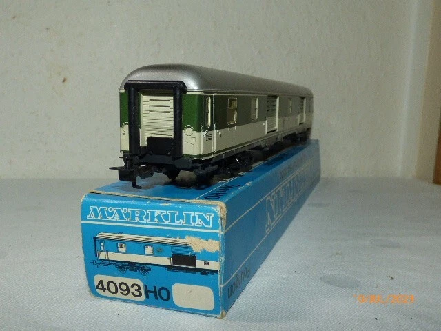 MÄRKLIN H0 4093 D-Zug Gepäckwagen OVP EUR 16,87 - PicClick DE