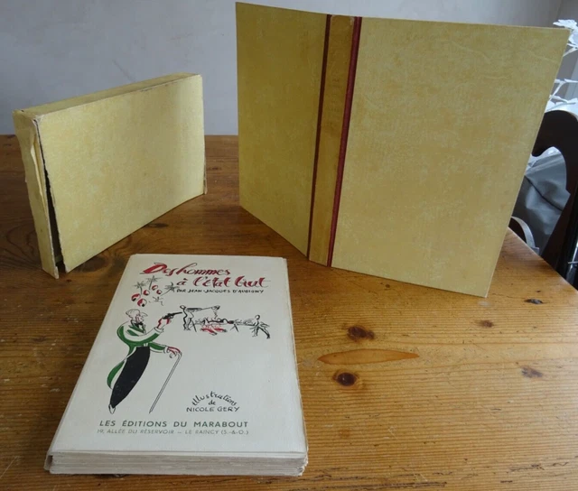 JEAN-JACQUES D'AUBIGNY DES Hommes à l'état brut Contes Humoristiques ...